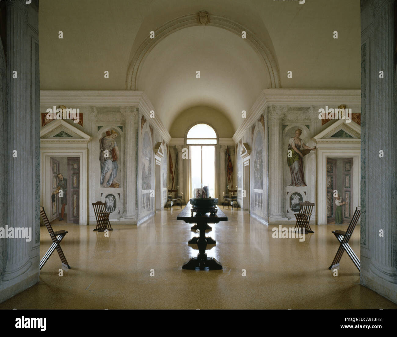 Villa maser veronese hi-res stock photography and images - Alamy