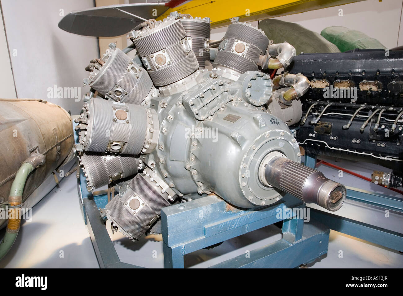 Bristol Hercules 14 cylinder engine from Bristol Freighter Southward ...