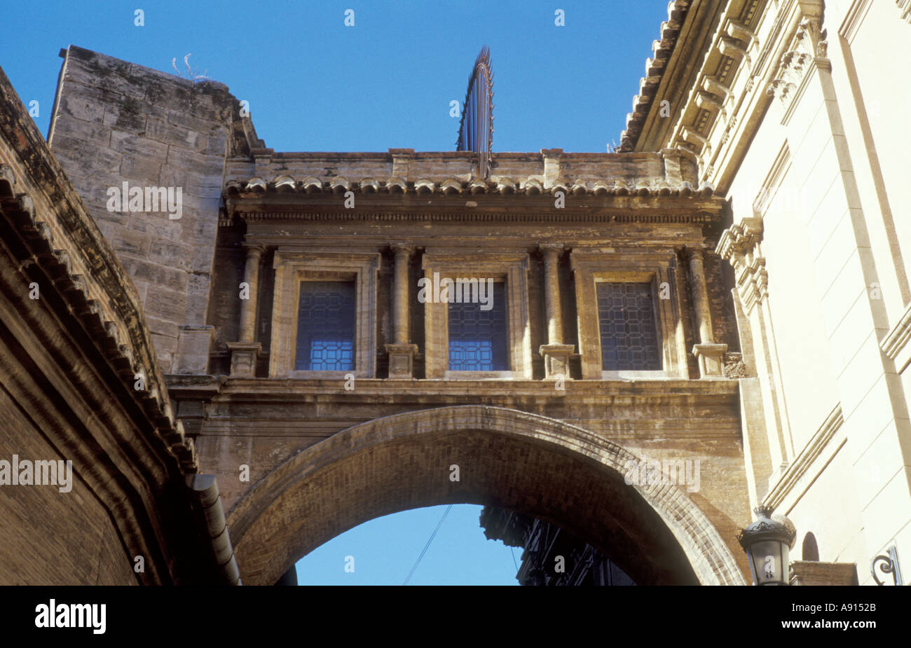 Bridge from bishop s palace to cathedral LOCATION Catedral Barchilla ...