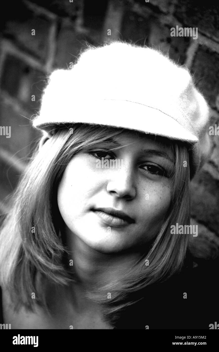 High contrast female model portrait hi-res stock photography and images ...