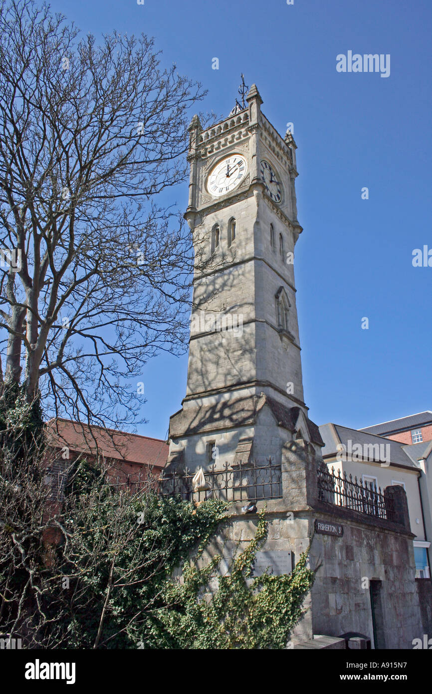 The Clock Tower, Salisbury, Wiltshire, UK. Europe Stock Photo - Alamy