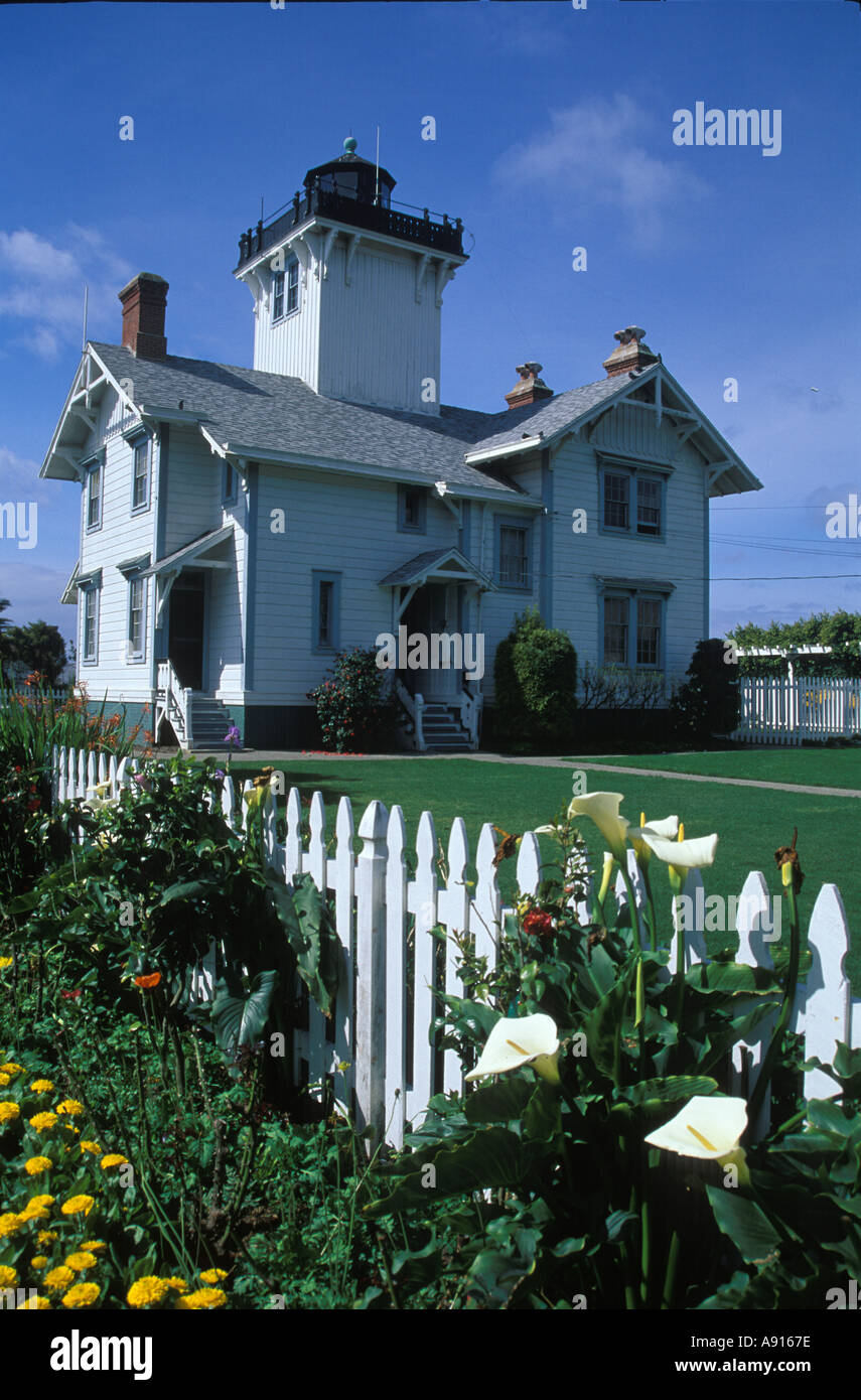 Point Fermin Lighthouse, San Pedro, California Stock Photo - Alamy
