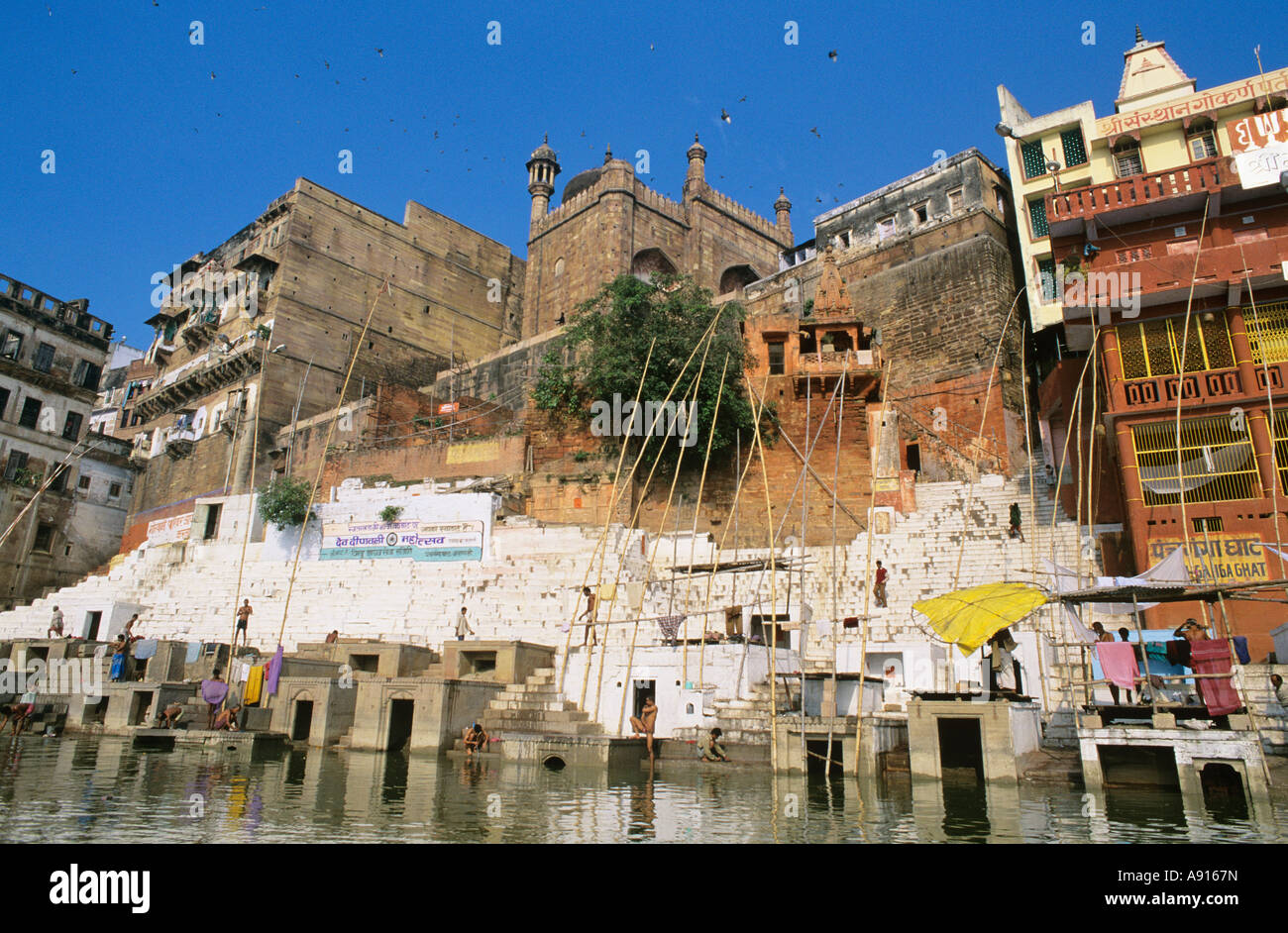 The Ghats, Varanasi, India Stock Photo - Alamy