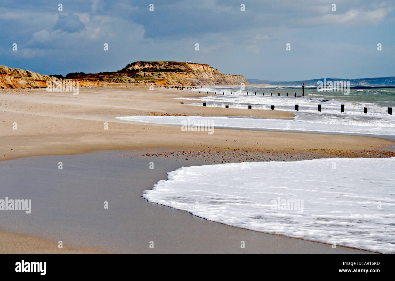 Solent beach hengistbury head hi-res stock photography and images - Alamy