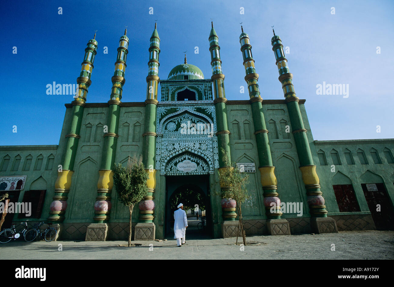 City Mosque, Turpan, Xinjiang Province, China Stock Photo - Alamy