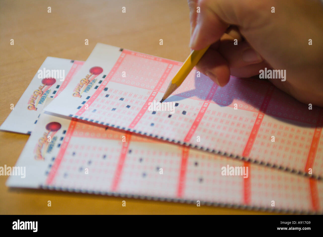 Lottery form hi-res stock photography and images - Alamy