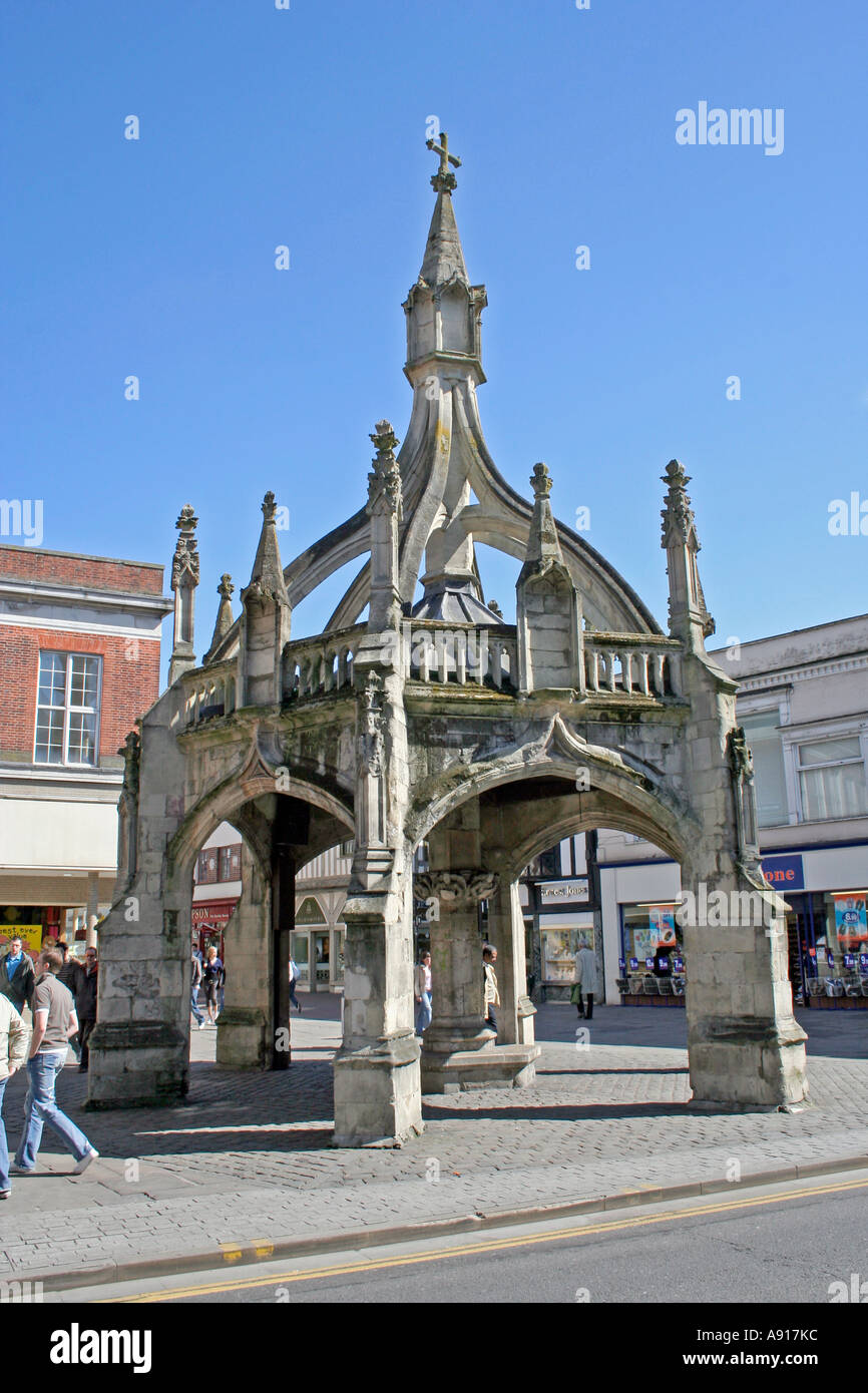 The Poultry Cross, Salisbury, Wiltshire, UK. Europe Stock Photo - Alamy