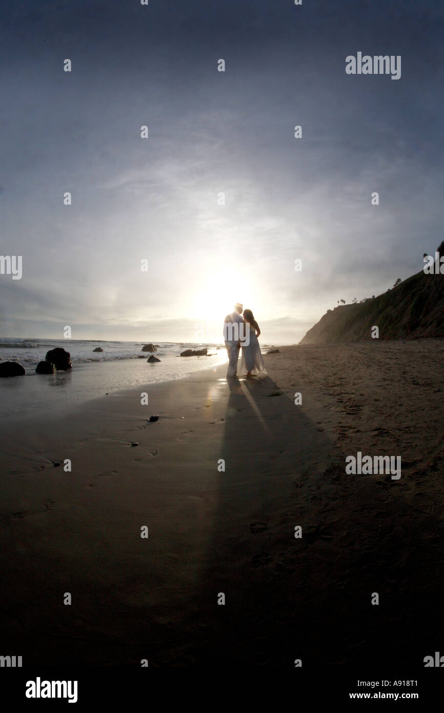 couple walking into future Stock Photo - Alamy