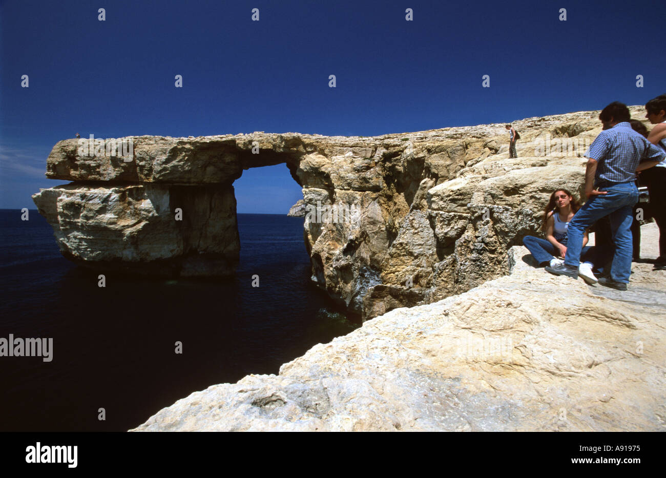 Azure Window Gozo Stock Photo - Alamy