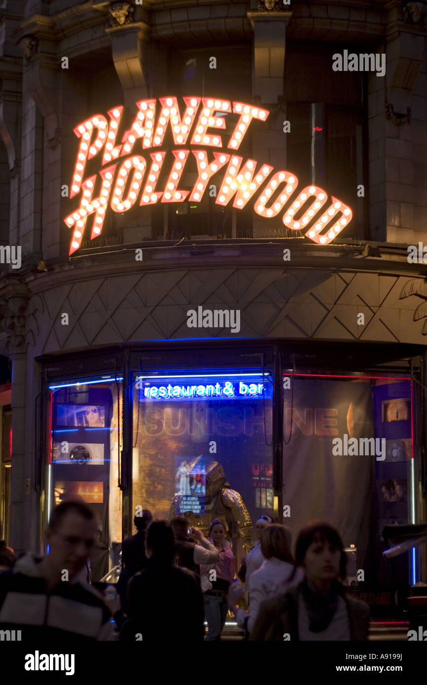 Planet hollywood london hi-res stock photography and images - Alamy
