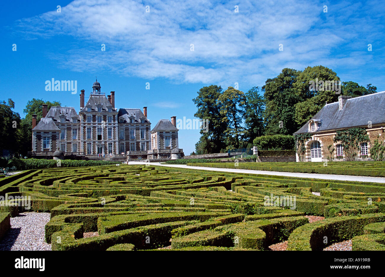 Chateau de Balleroy, Balleroy, Normandy, France. Musee des Ballons. Hot ...