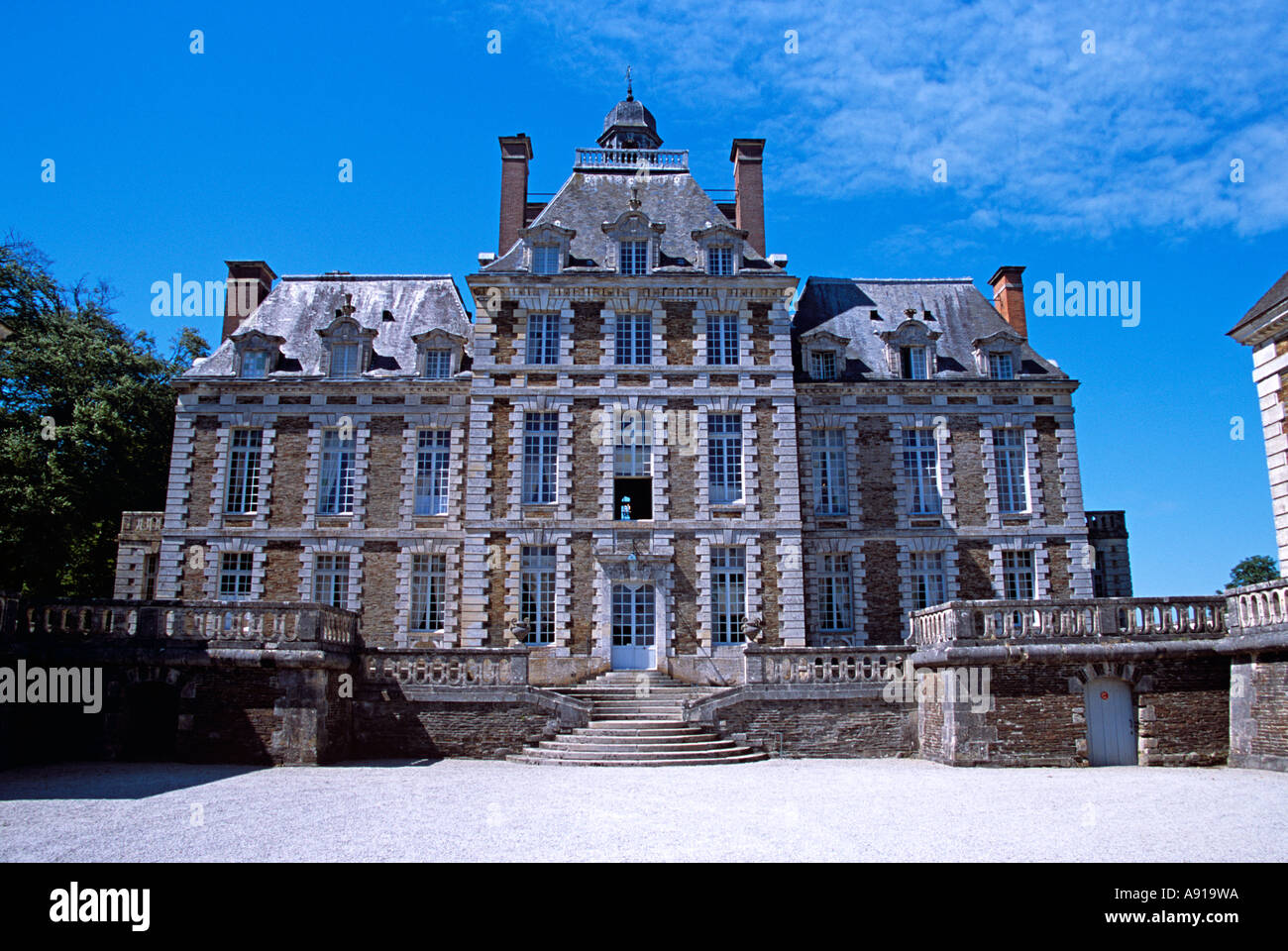 Chateau de Balleroy, Balleroy, Normandy, France. Musee des Ballons. Hot ...