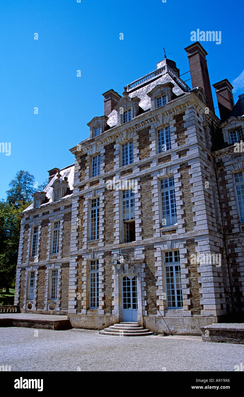 Chateau de Balleroy, Balleroy, Normandy, France. Musee des Ballons. Hot ...