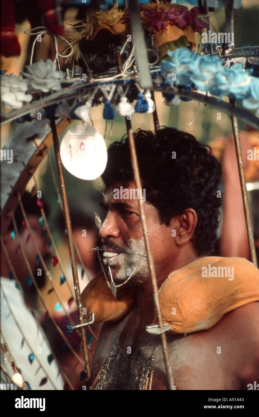 hindu festival of thaipusam Stock Photo - Alamy