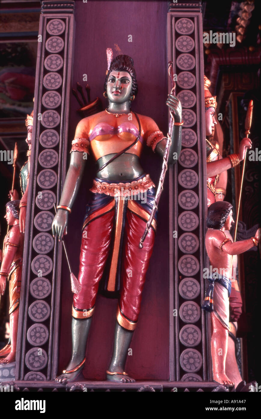 statue of hindu goddess Stock Photo - Alamy