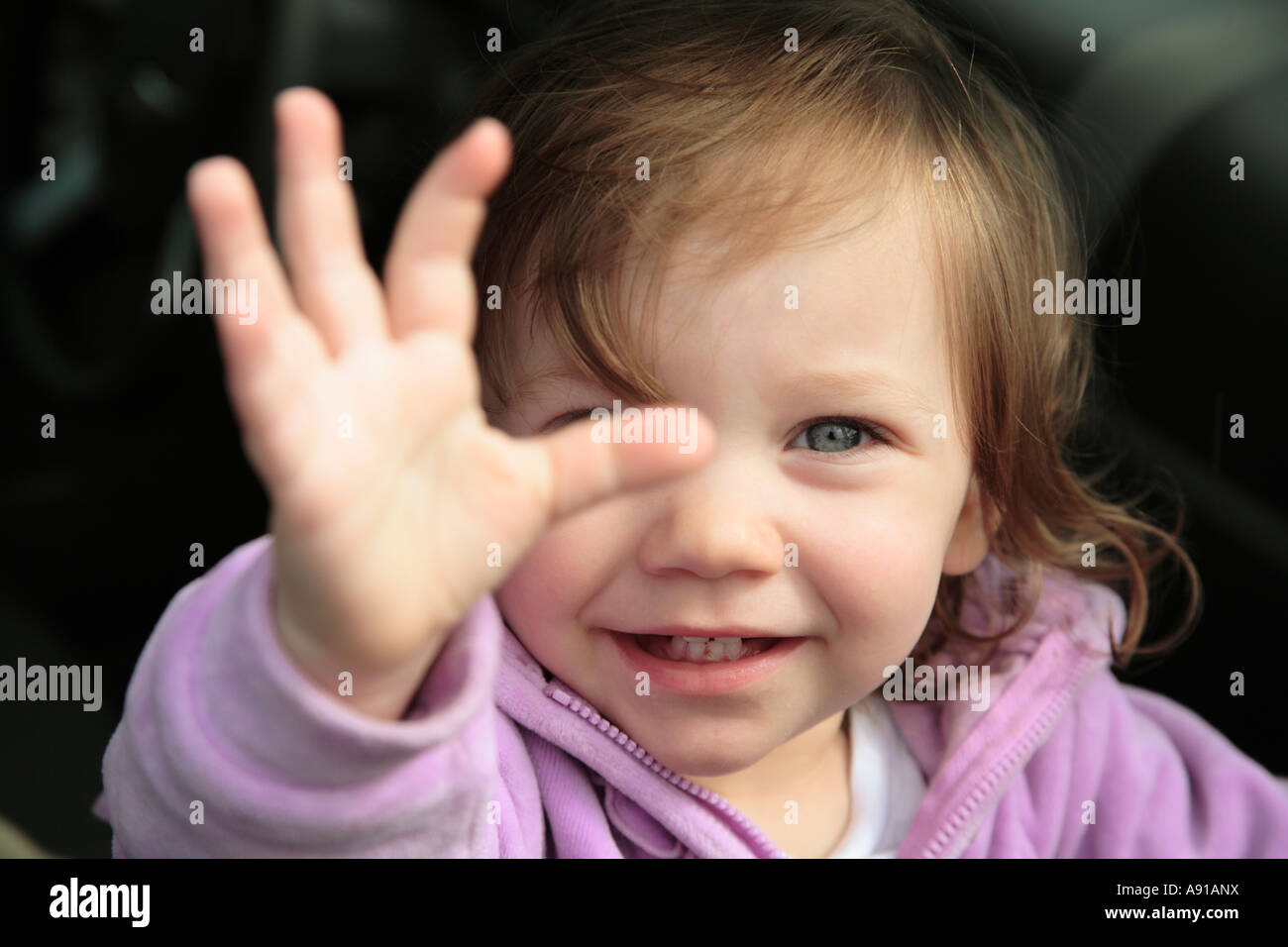 Baby Waving Hi