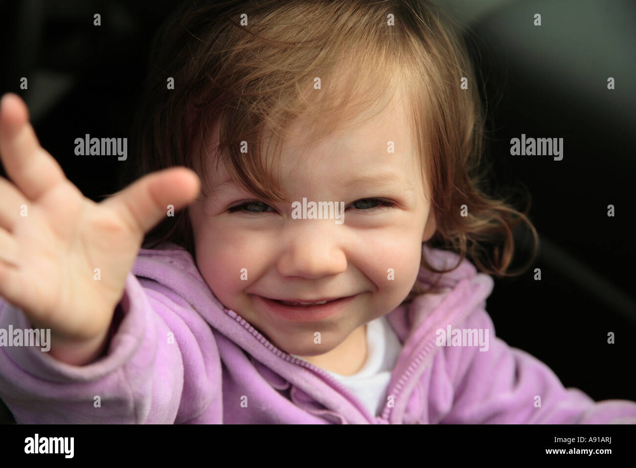Baby daughter hi hi-res stock photography and images - Alamy