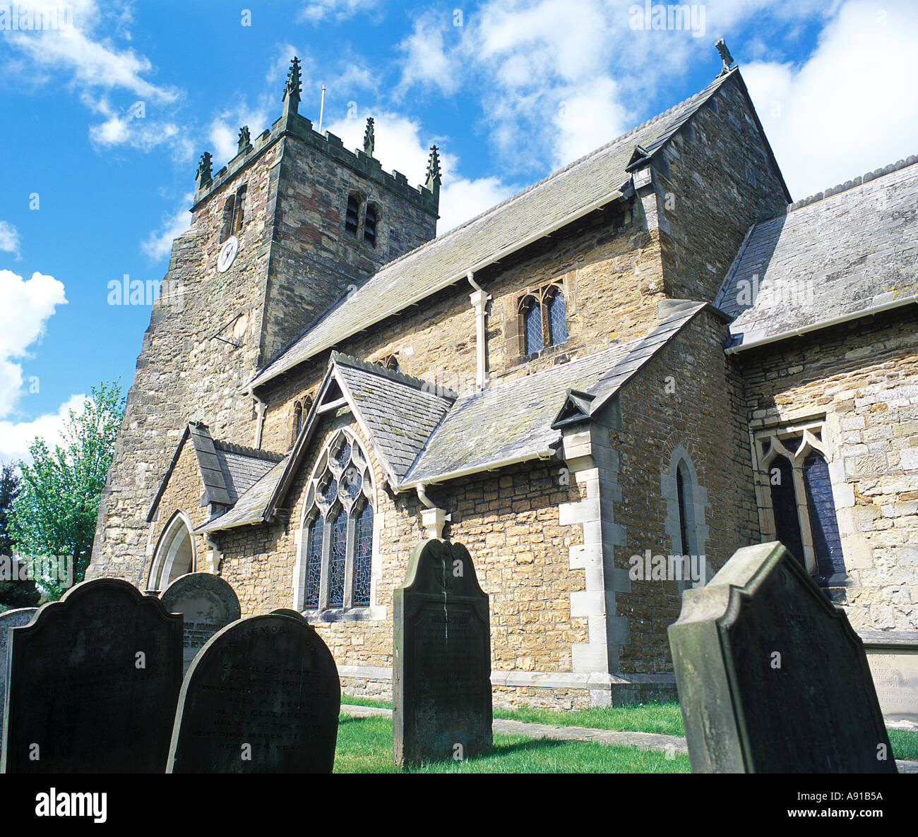 All Saints Parish Church Terrington near Yorks which has a unique Saxon ...