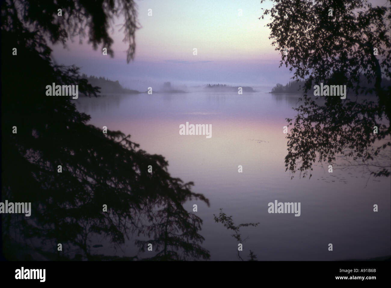 Saskatchewan lakes hi-res stock photography and images - Alamy