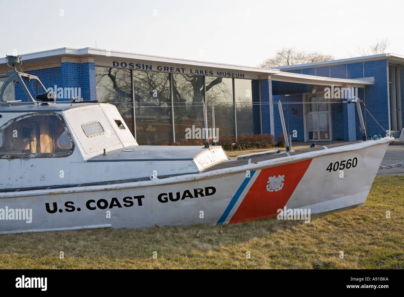 Detroit Michigan The Dossin Great Lakes Museum on Belle Isle in the ...