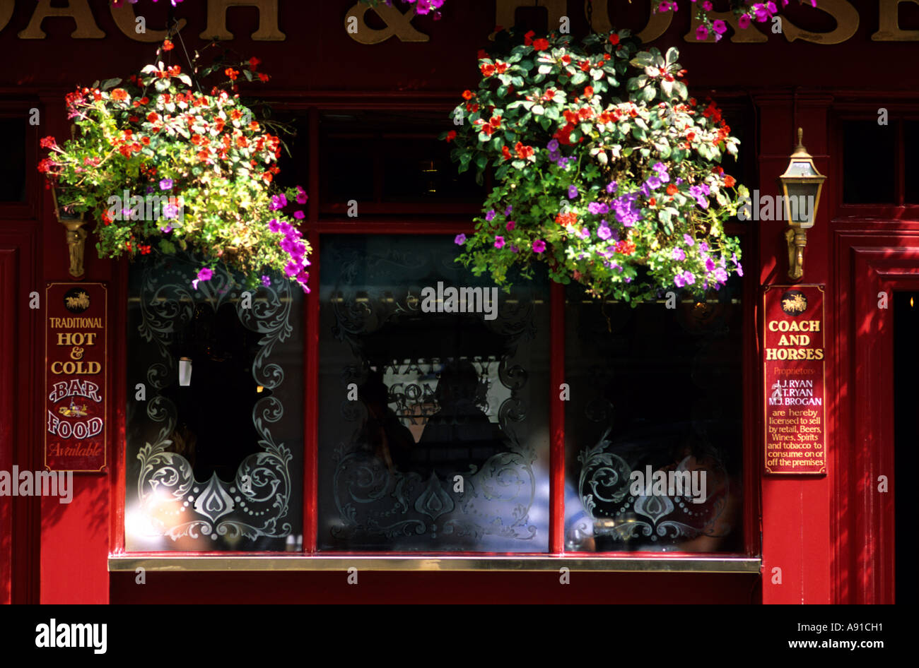 Coach and Horses pub in London, England Stock Photo - Alamy