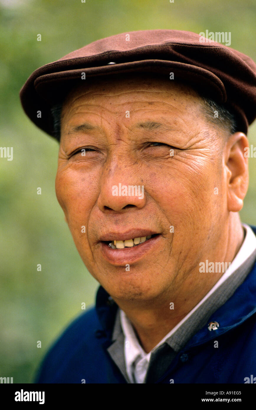 A Chinese man in Hong Kong Stock Photo - Alamy