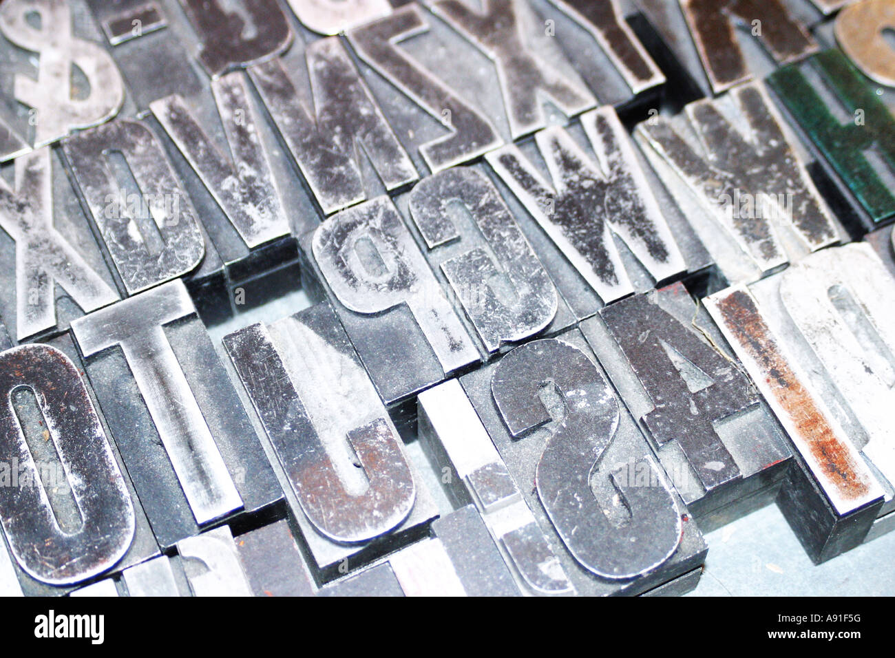 Printing Press Plates to print newspapers Stock Photo - Alamy