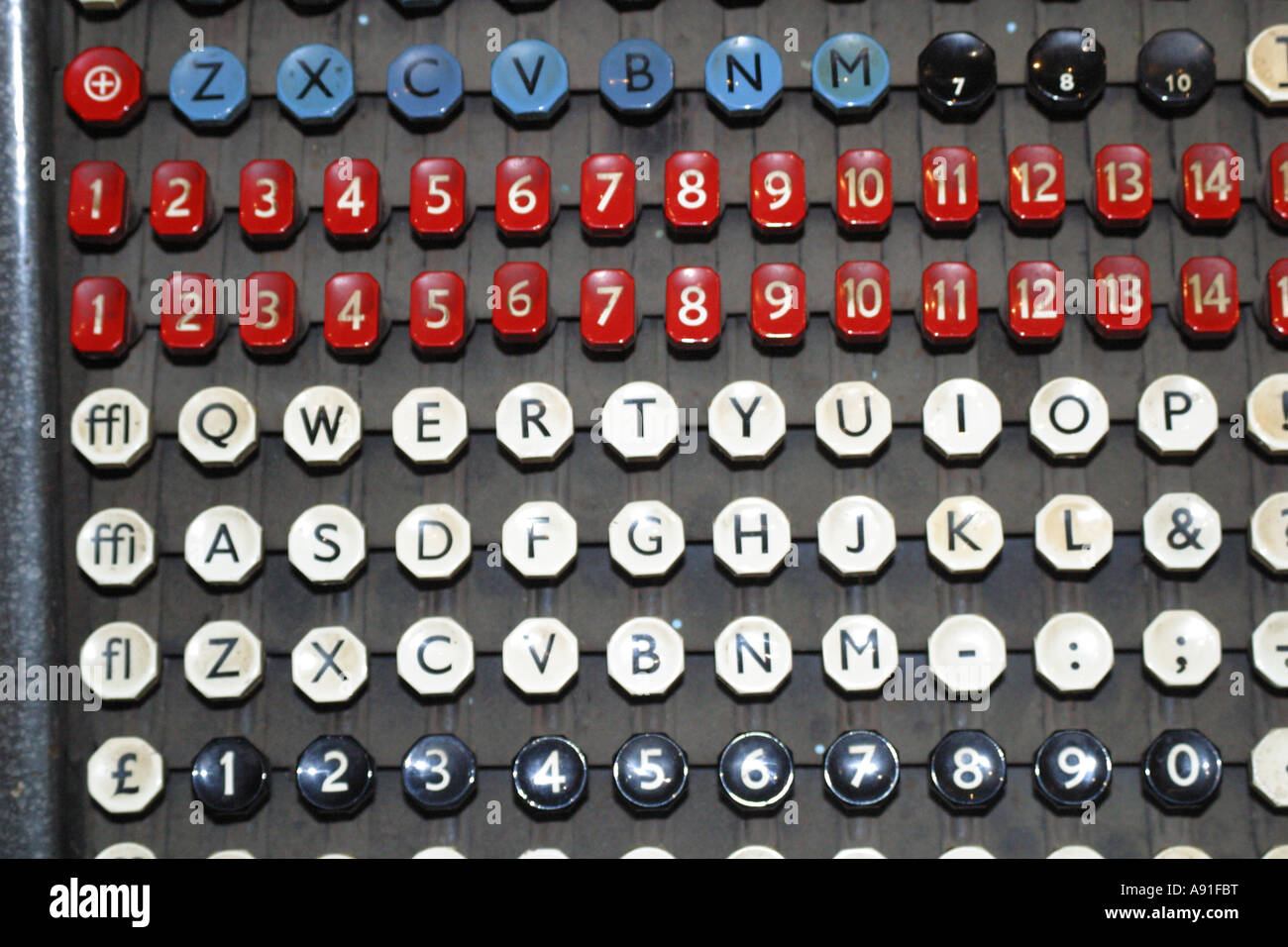 Hot metal typesetting hi-res stock photography and images - Alamy