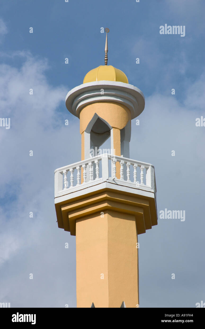 mosque minaret in Malaysia Stock Photo - Alamy