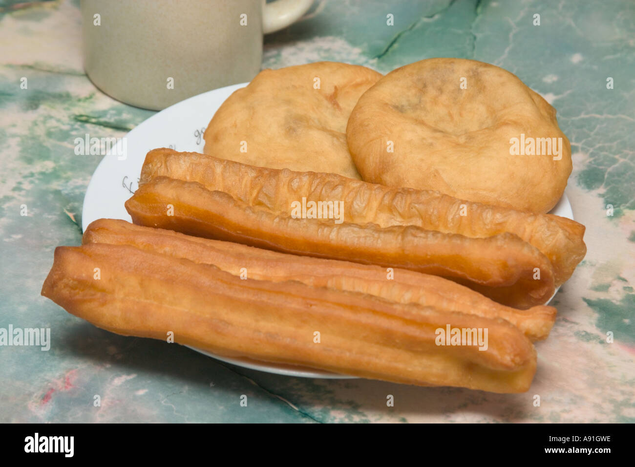 chinese croissant from malaysia eaten for breakfast Stock Photo - Alamy