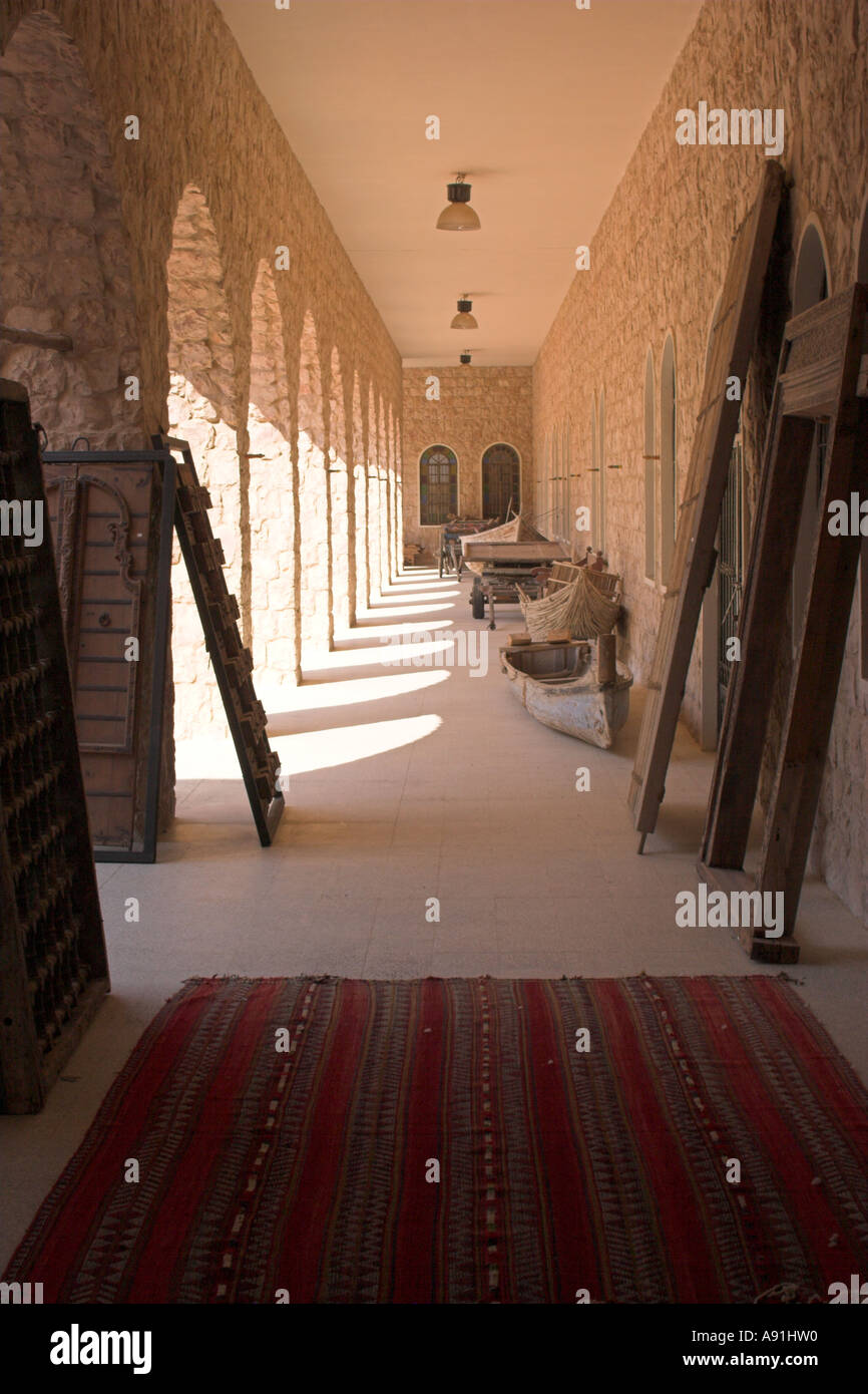 Private museum corridor Stock Photo - Alamy