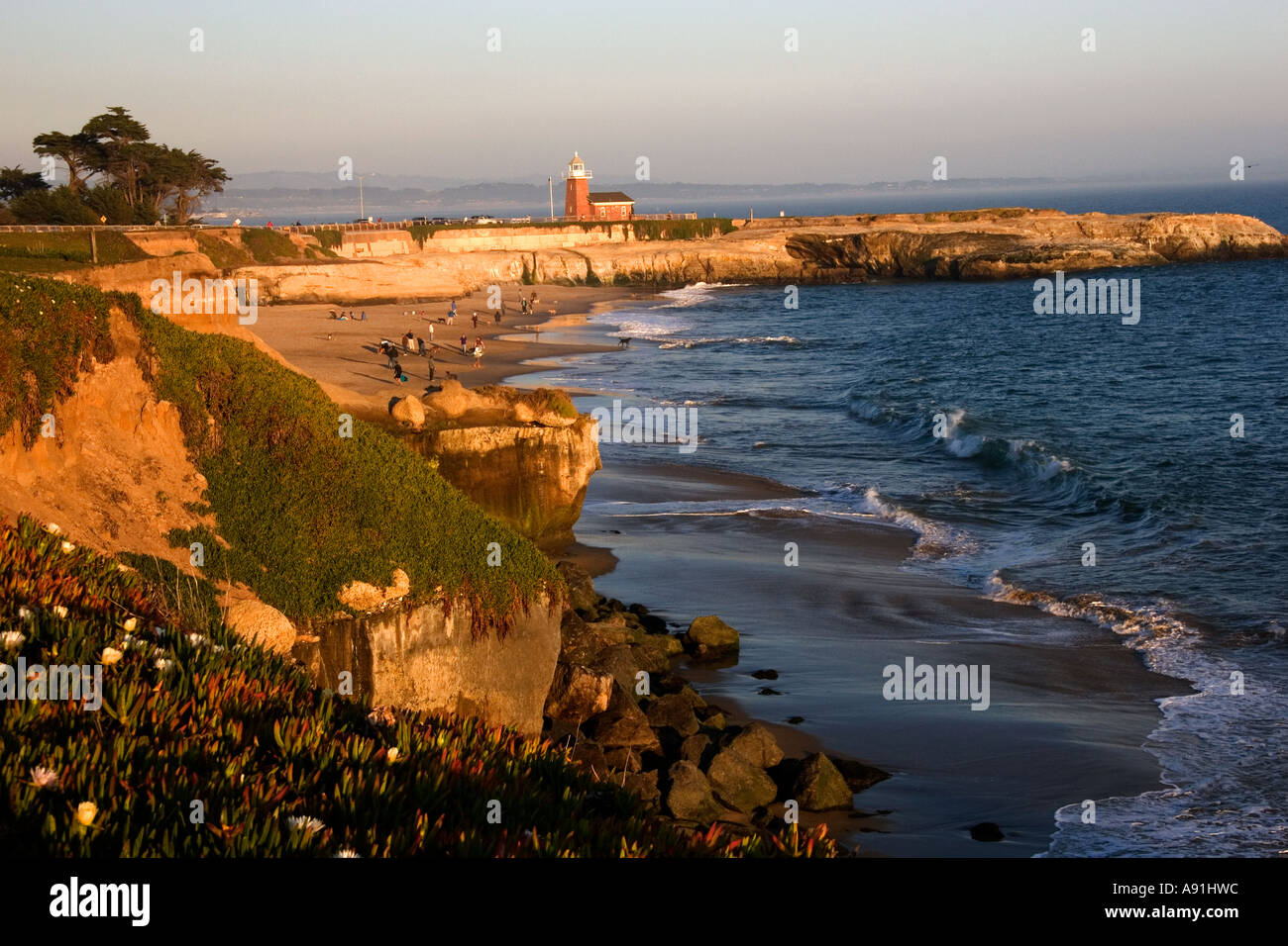 The Santa Cruz Surfing Museum housed in the Santa Cruz Light ...