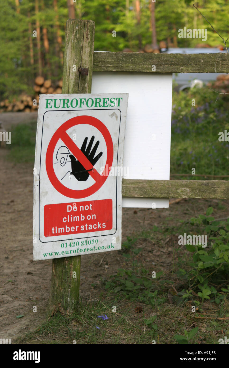 Notice of tree felling hi-res stock photography and images - Alamy