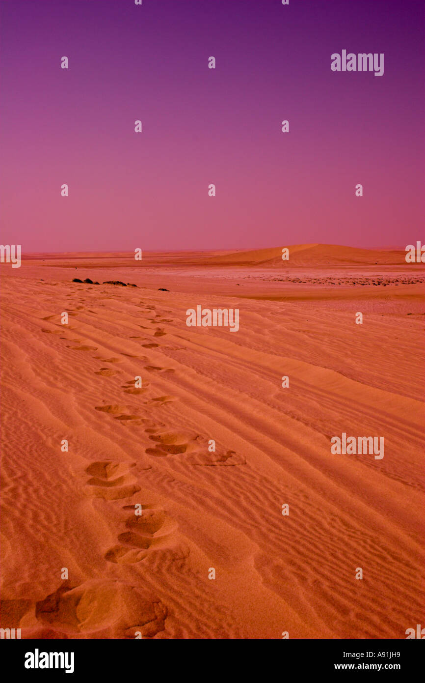 Desert in Qatar Stock Photo - Alamy