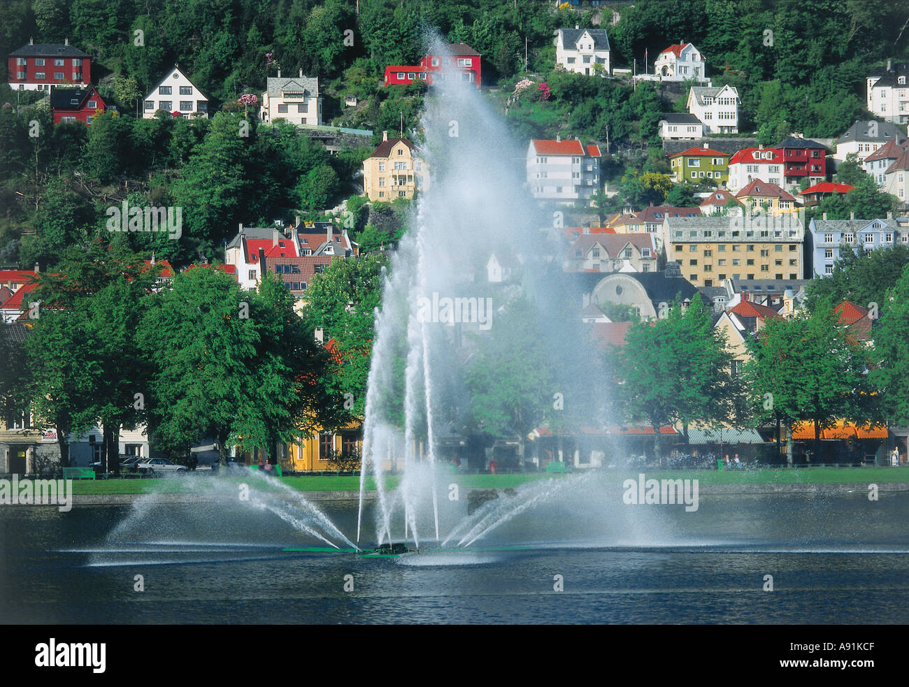 Water fountain bergen norway hi-res stock photography and images - Alamy