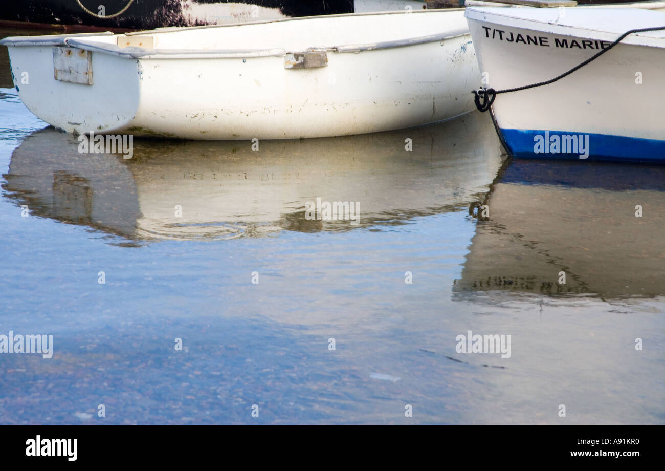 reflections at itchenor harbour Stock Photo - Alamy