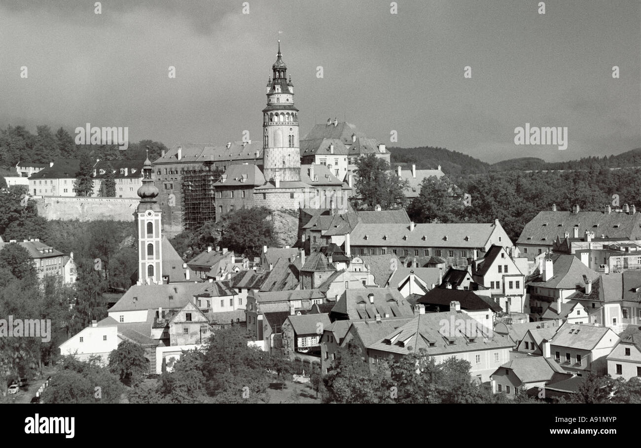 Overview cesky krumlov hi-res stock photography and images - Alamy