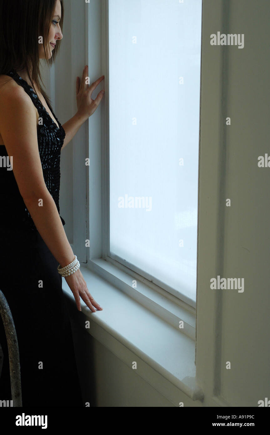 Stood in window hi-res stock photography and images - Alamy
