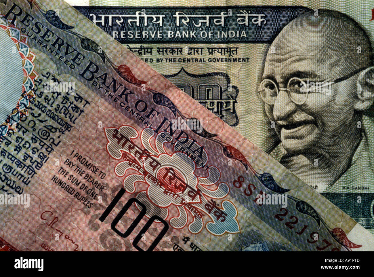 INDIA. Rupiah currency Stock Photo - Alamy
