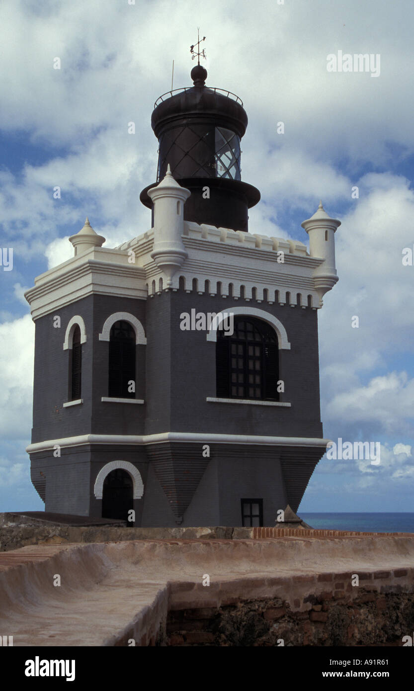 Puerto Rico, Old San Juan. El Morro Fortress (1500's Stock Photo - Alamy