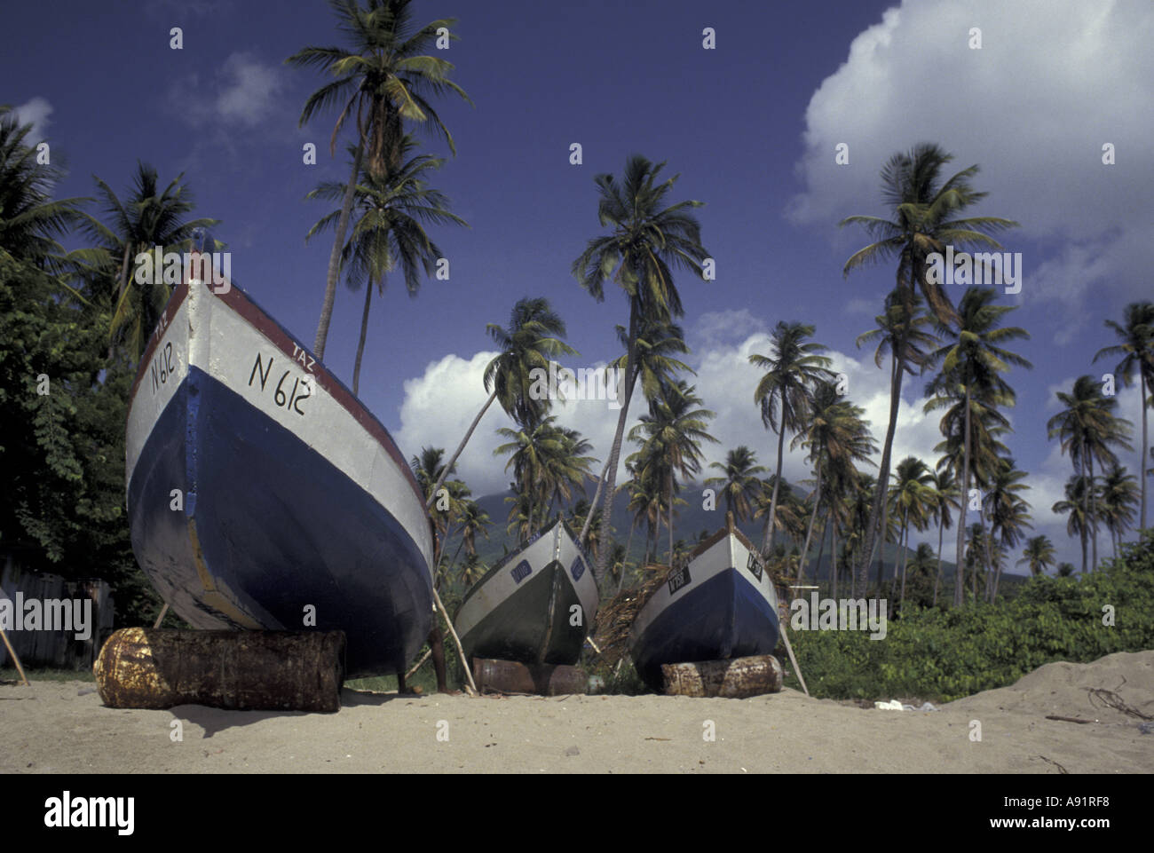 Pinney beach nevis hi-res stock photography and images - Alamy