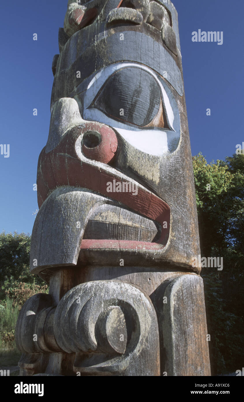 Canada, British Columbia, Vancouver UBC Museum of Anthropology Totem ...