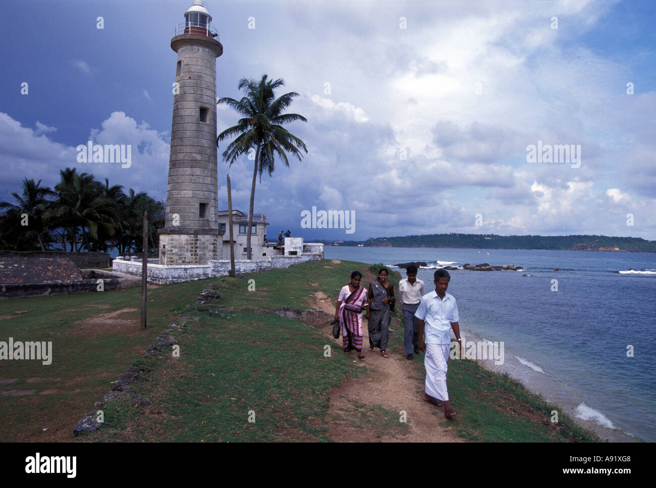 SRI LANKA: Galle. Lighthouse Stock Photo - Alamy