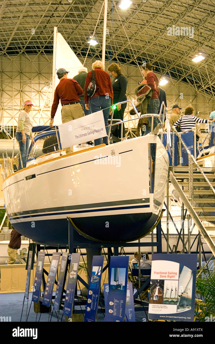 Sailing Trade Show Stock Photo - Alamy