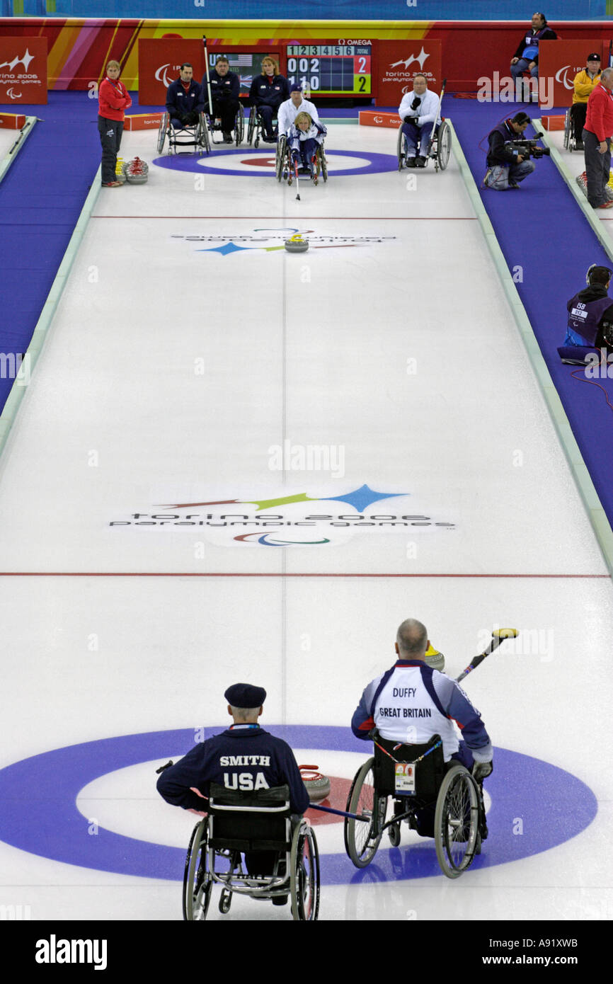 Team GBR skipper Frank Duffy and Wes Smith of the USA watch Angie ...