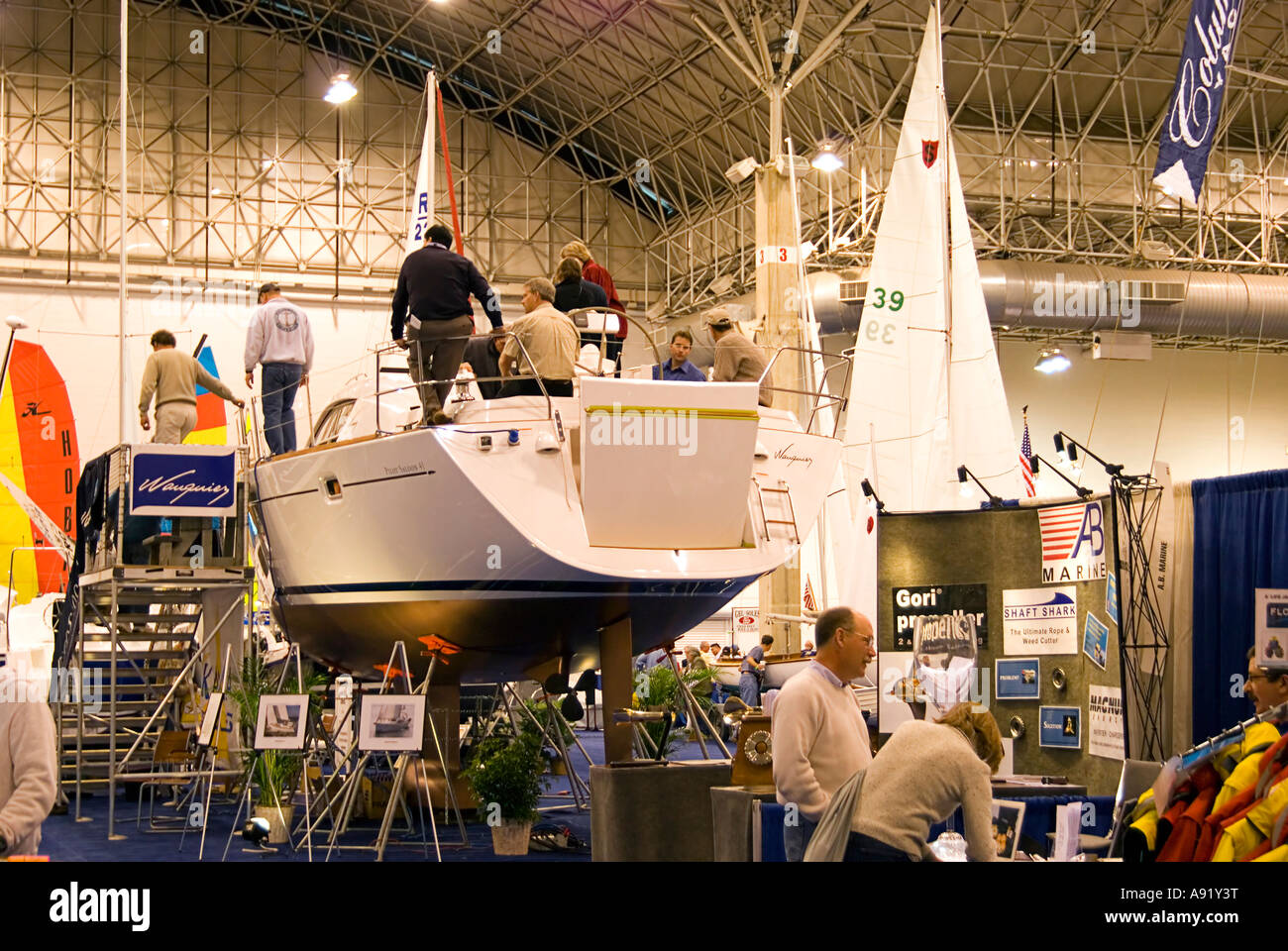 Boat show models hi-res stock photography and images - Alamy
