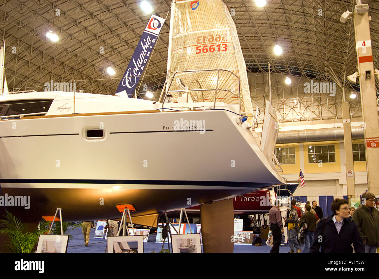 Sailing Trade Show Stock Photo - Alamy