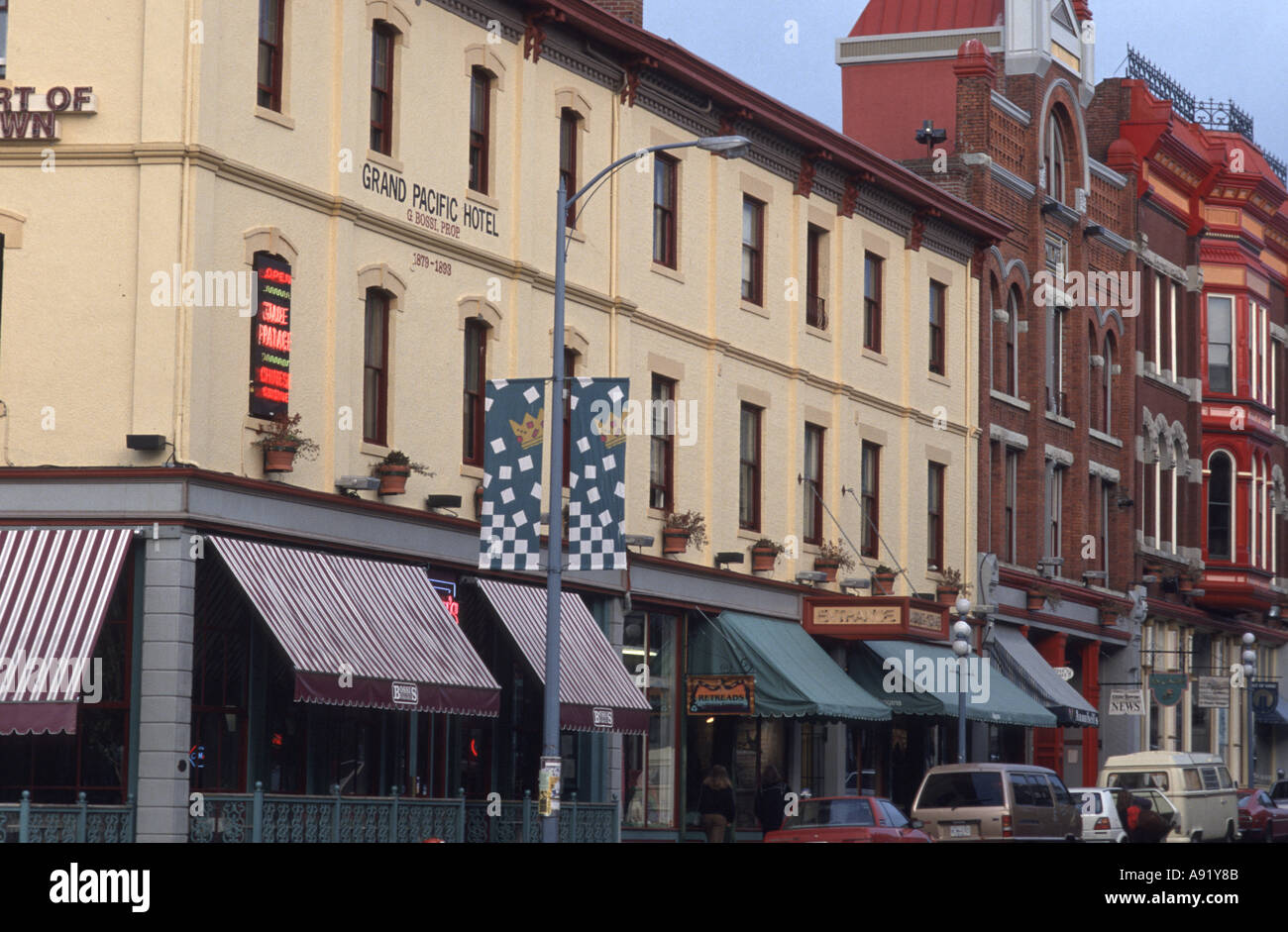 Market square victoria british columbia hi-res stock photography and ...