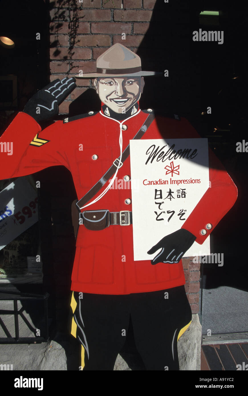 Welcome to north vancouver sign hi-res stock photography and images - Alamy