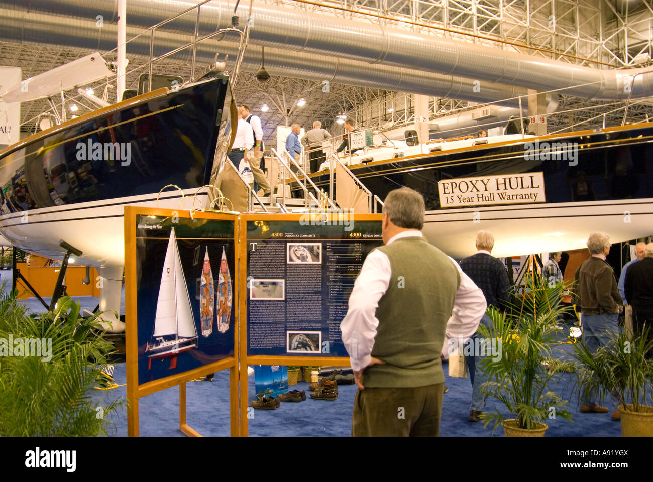 Sailing Trade Show Stock Photo - Alamy